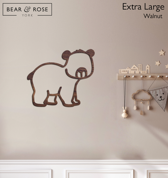 Bear outline Wall Decor