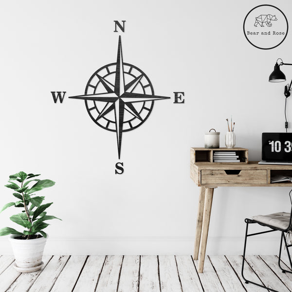 Compass | Bear and Rose