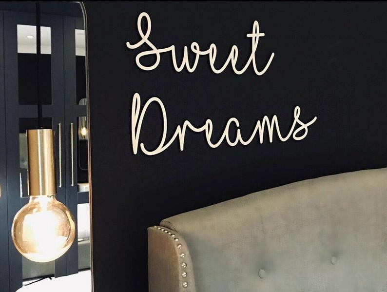 Sweet dreams wall decor store